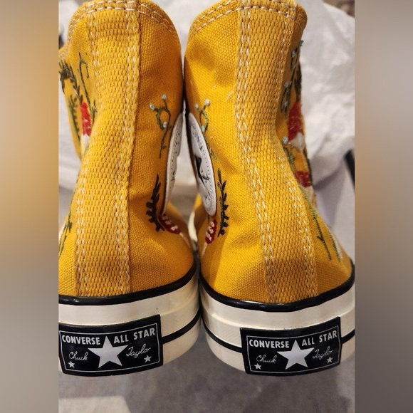 Converse | Shoes | Custom Embroidered Converse High Tops Nib | Poshmark